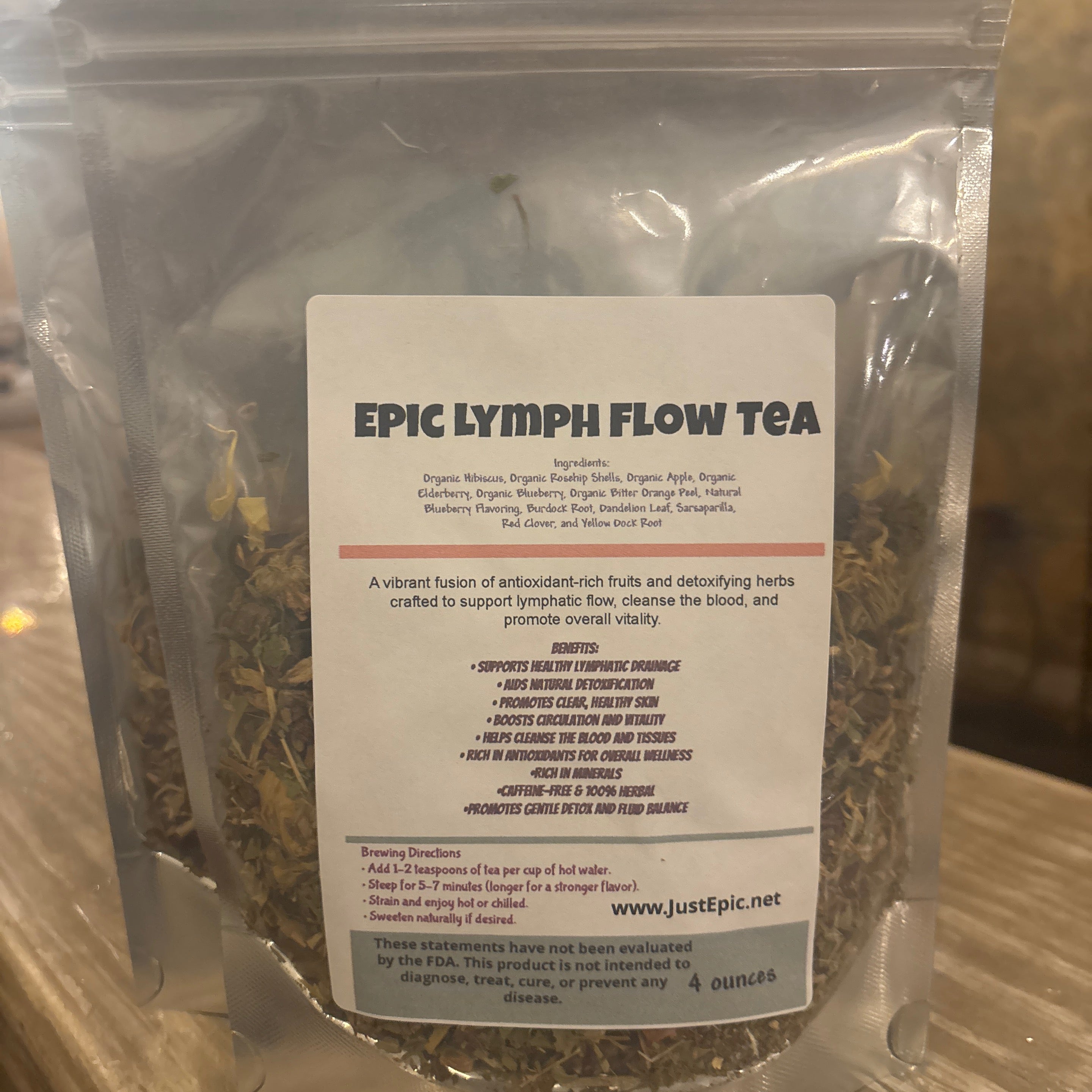 Epic Lymph Flow Tea | Epic Boutique